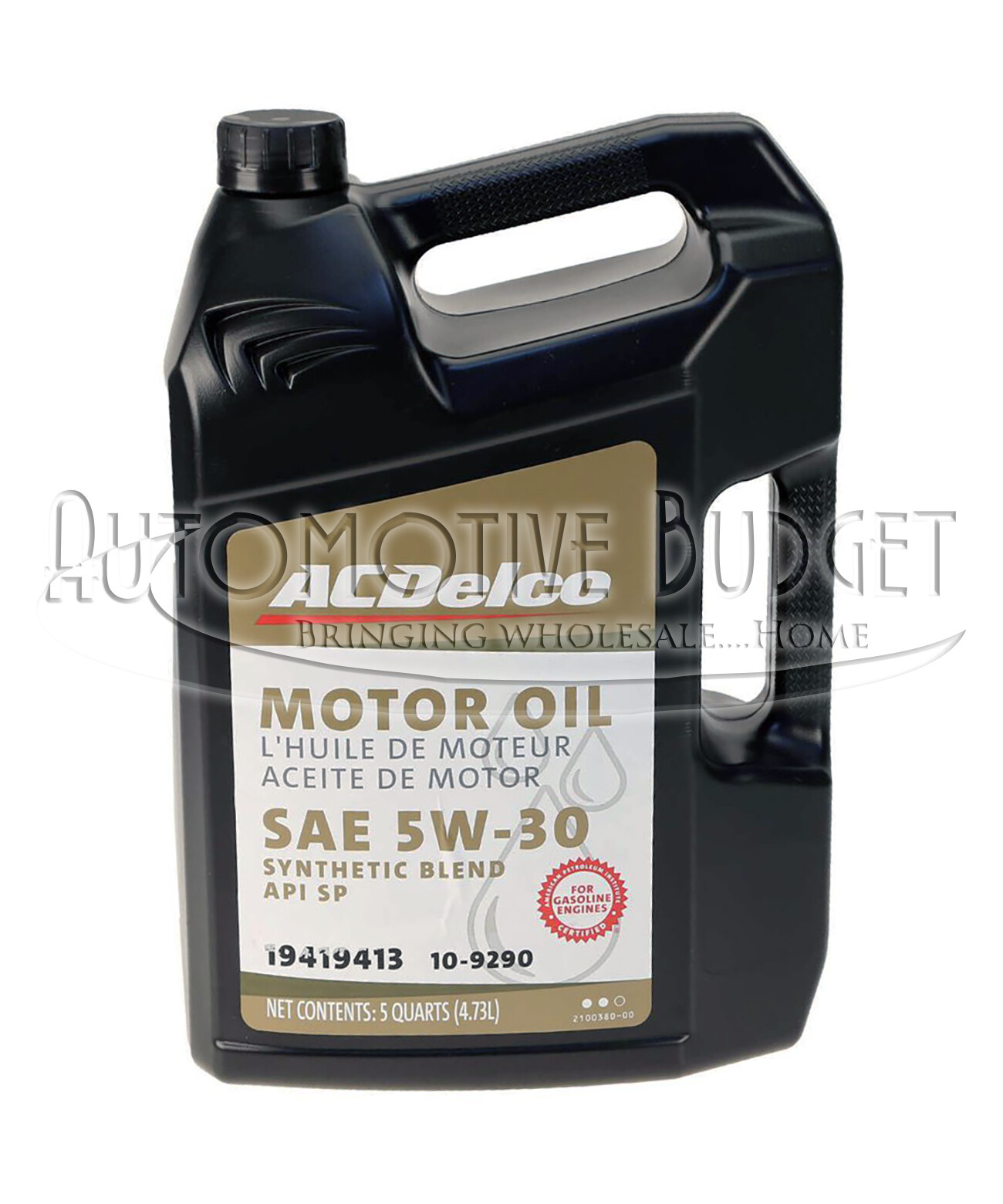 5W-30 Engine Oil 5 Quart ACDelco Synthetic Blend Motor Oil | eBay
