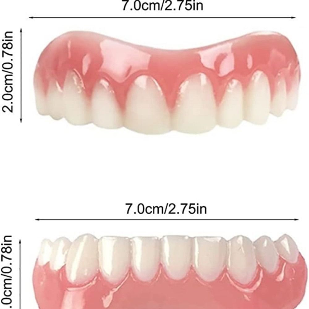 with Filling Teeth Glue Upper Lower Veneers Teeth Dentures Paste Teeth ...