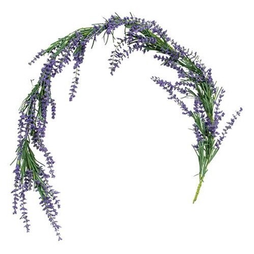 New Farmhouse LAVENDER PURPLE GARLAND Vine Swag 5 ft. | eBay