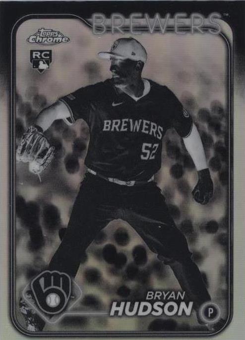 2024 Topps Chrome Update Series - Bryan Hudson #USC169 Negative ...