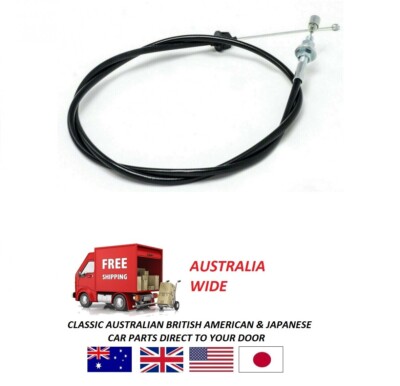 HOLDEN HJ HX HZ WB V8 253 308 ACCELERATOR CABLE WITH ADJUSTABLE ...