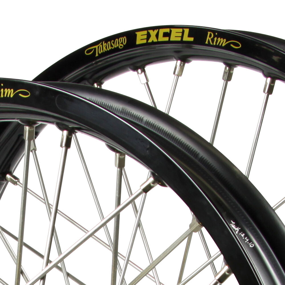 Talon Mx Honda CRF250X CRF450X Black Gold Excel Motocross Wheel Set | eBay