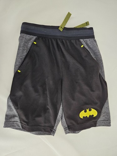 Boys Batman Shorts Size S with Batman Emblem, Pockets, and Elastic Band ...