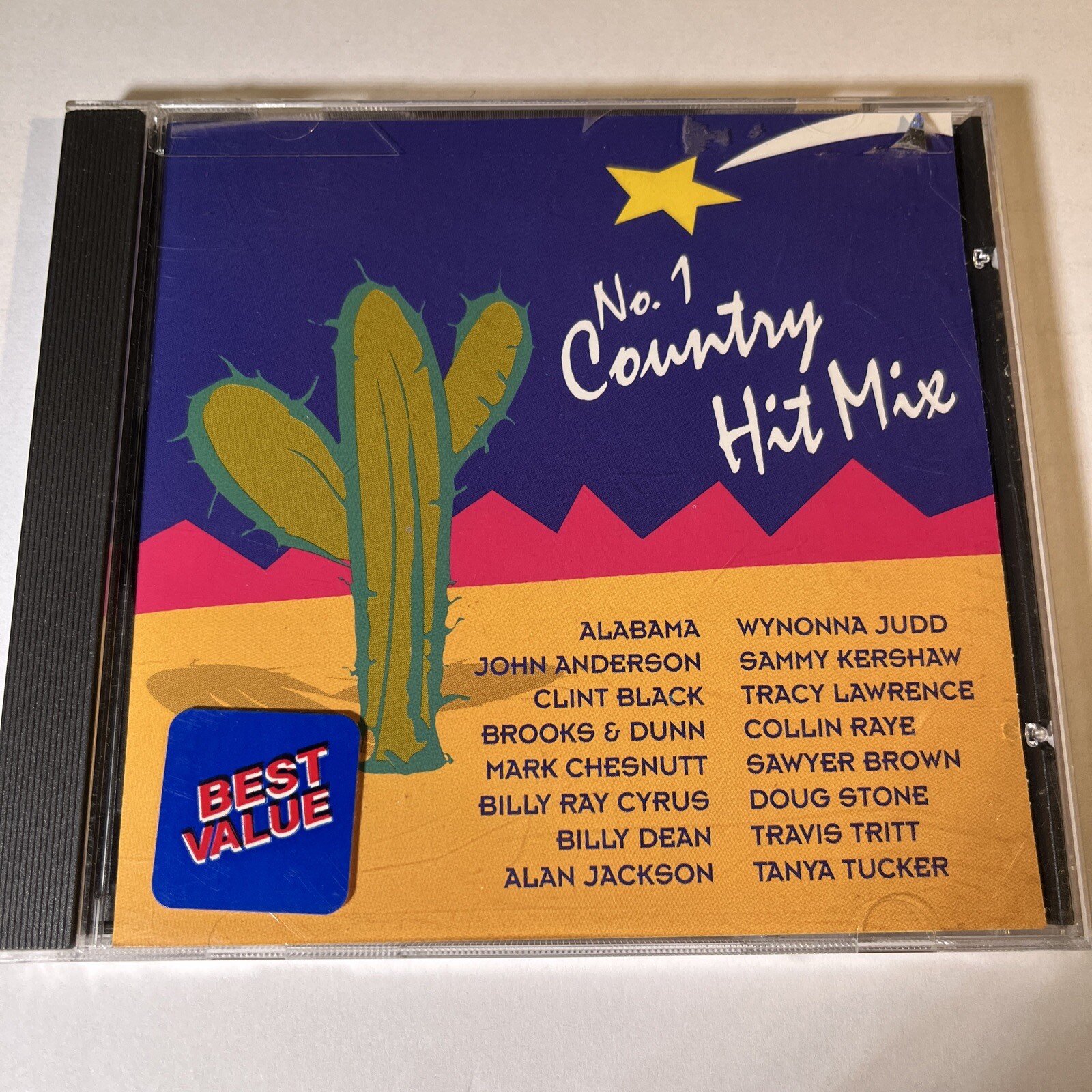 No. 1 Country Hit Mix by Various Artists (CD, Jan-1995, Sony Music ...