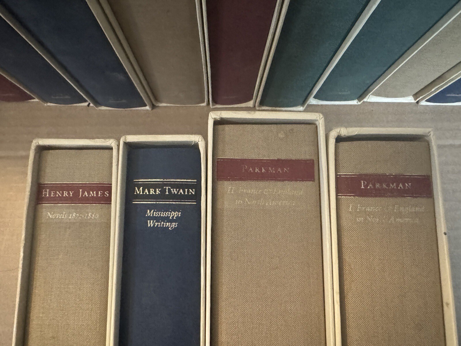 Lot Of 24 Library Of America Books With Sleeves Great All Time Authors ...