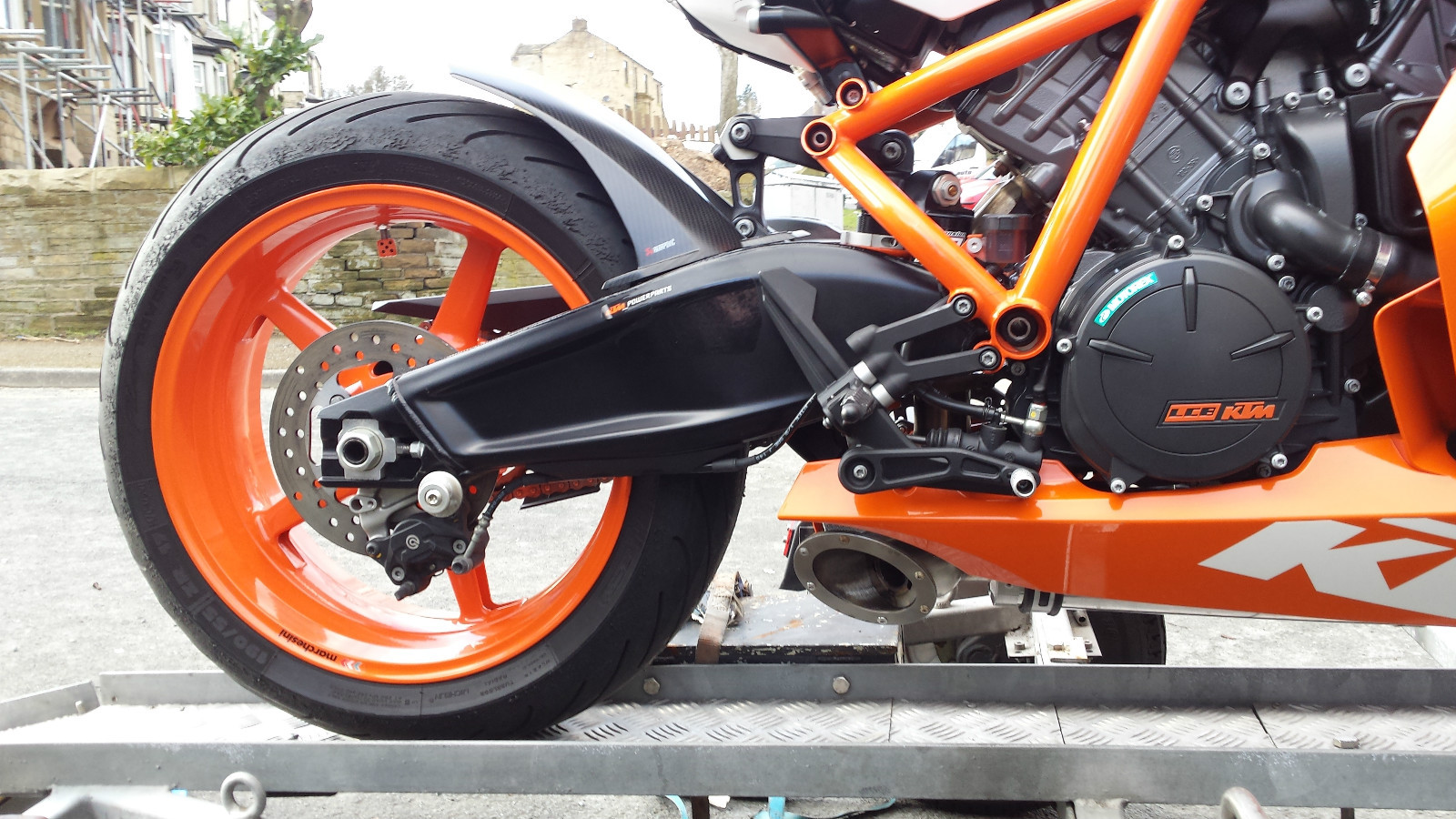 ktm rc8 exhaust FLANGED 97db at 5000 rpm | eBay UK