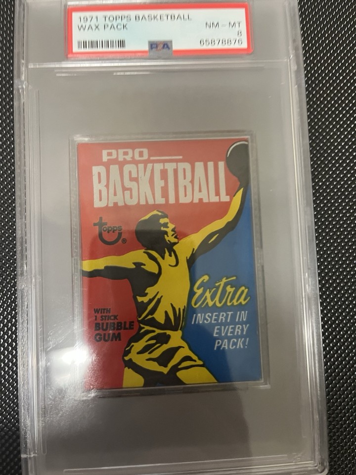 1971 topps basketball unopened wax Pack. PSA 8 - Price For 1 Pack | eBay