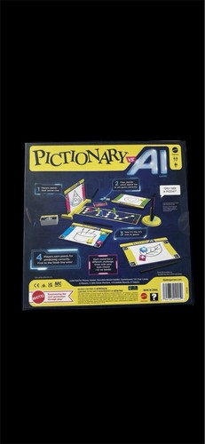 Pictionary vs. AI Game, Human Sketches, AI Guesses! By Mattel For Ages ...