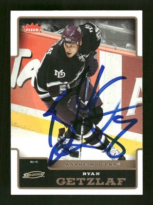 2006-07 Fleer 7 Ryan Getzlaf signed auto very tough JTAU1 BXCP25 | eBay