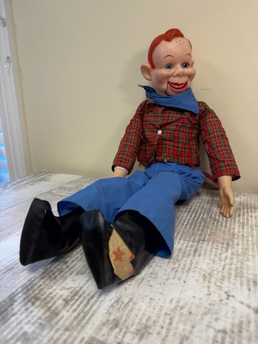 NBC Vintage 1973 Howdy Doody Large Ventriloquist Dummy Doll Puppet ...
