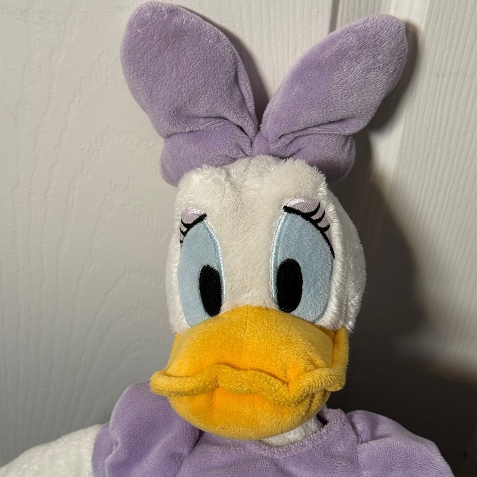 Disney Store Genuine Daisy Duck Plush Original Stuffed Animal Toy | eBay
