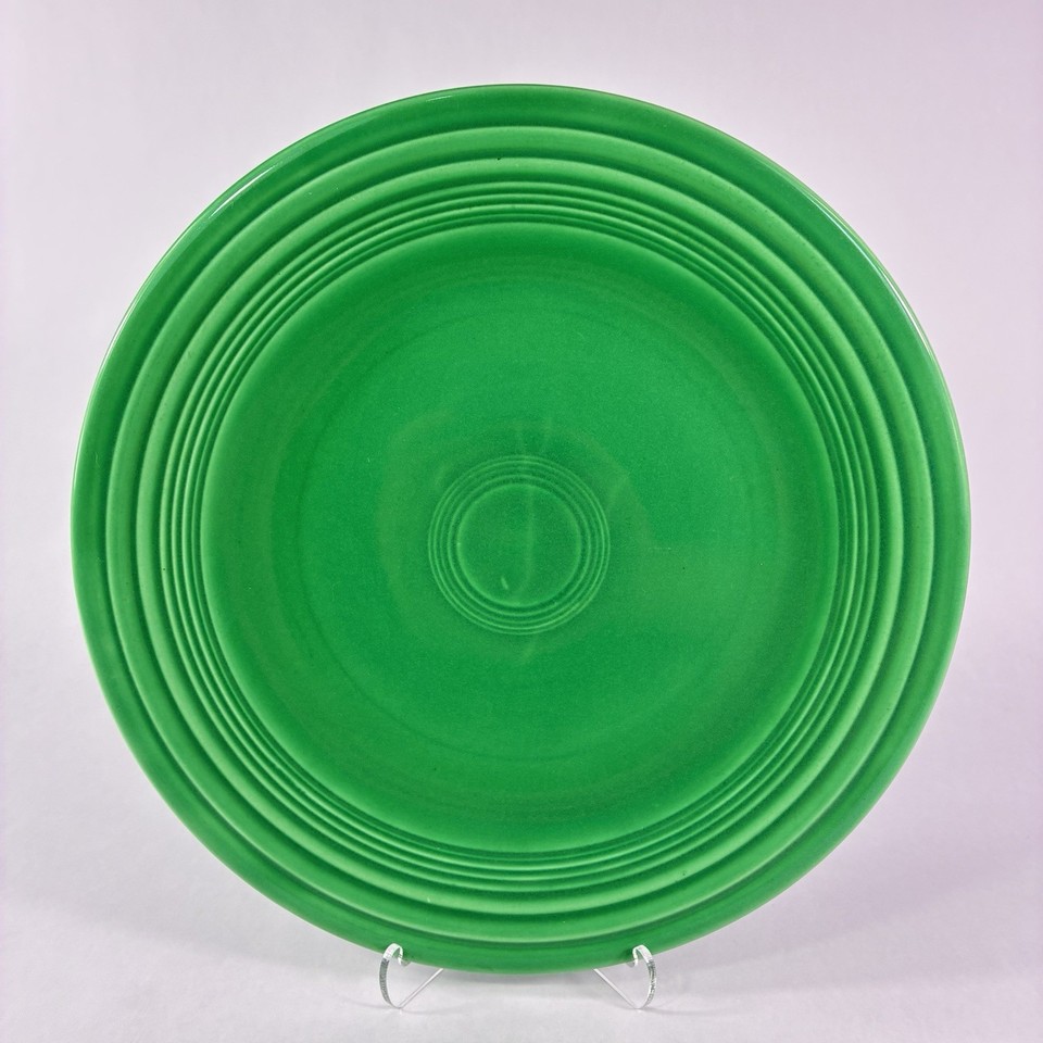 2pc Vintage Fiestaware Genuine Fiesta HLC Light Green Dinner Plate 10 1 ...