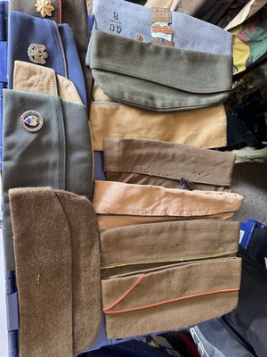 Job Lot Of US WW2 Era Side Caps | eBay UK