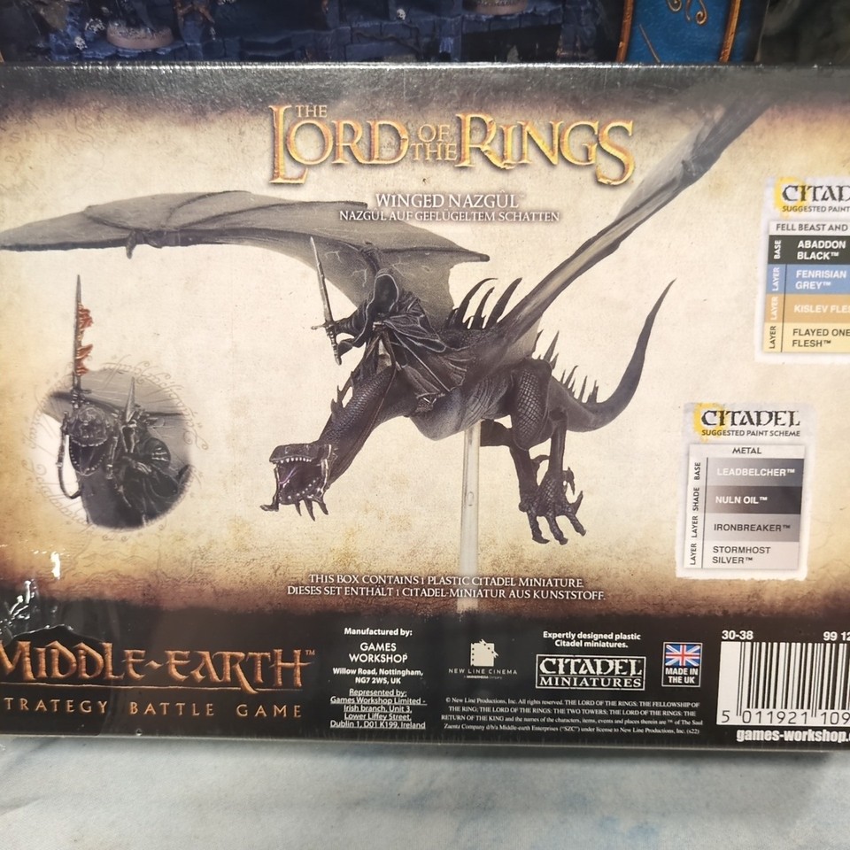 Lord of the Rings: Winged Nazgul Warhammer Middle Earth New In Box | eBay