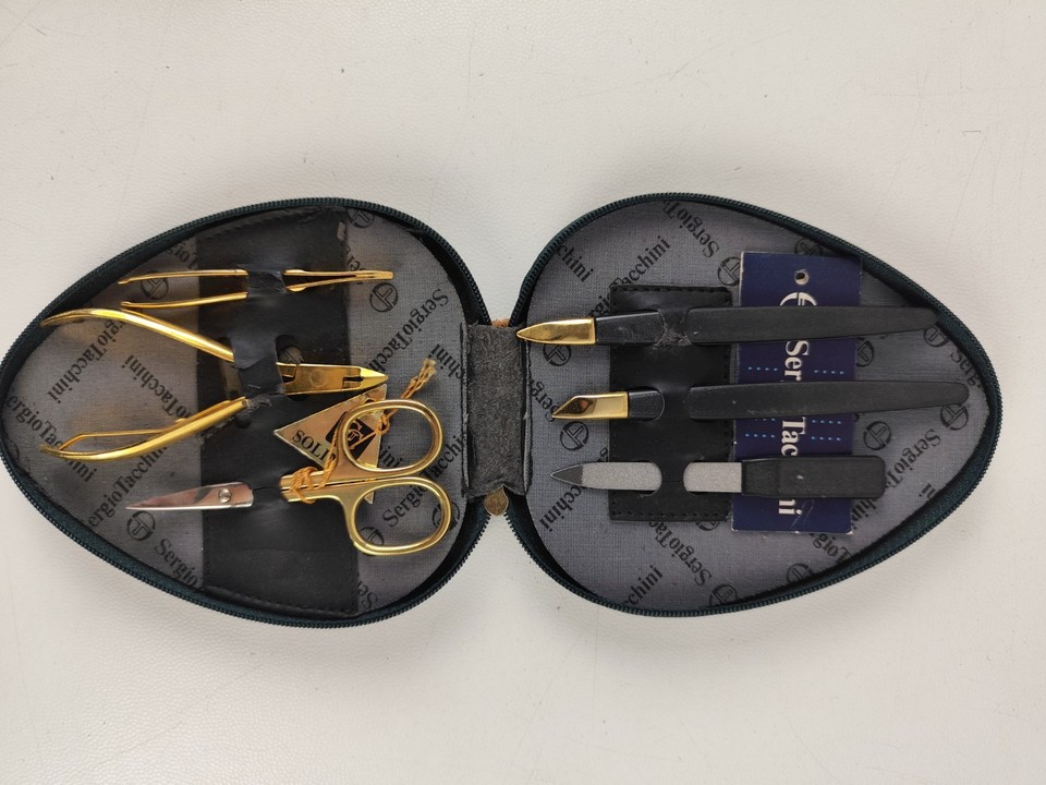 Sergio Tacchini Vintage Manicure Case New Nail Clippers | eBay UK
