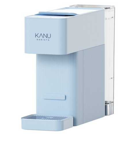 Kanu Barista Breeze Set Pastel Blue Machine/ 220V, capsule coffee ...