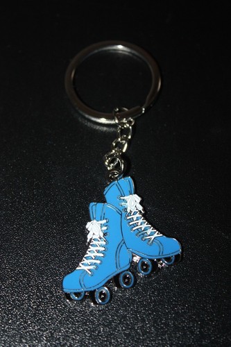 Roller Skate Key Chain with Metal Key Ring | eBay