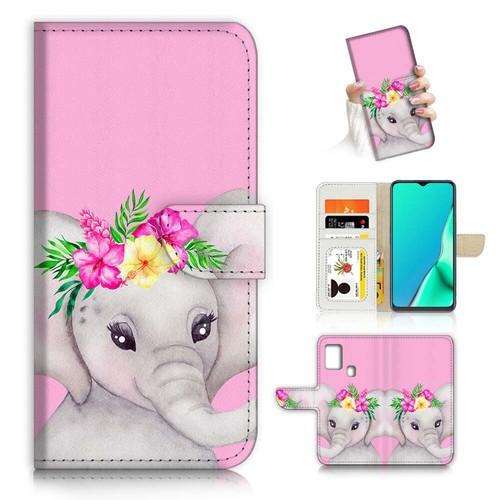 ( For Optus X Tap ) Wallet Flip Case Cover AJ23382 Elephant | eBay