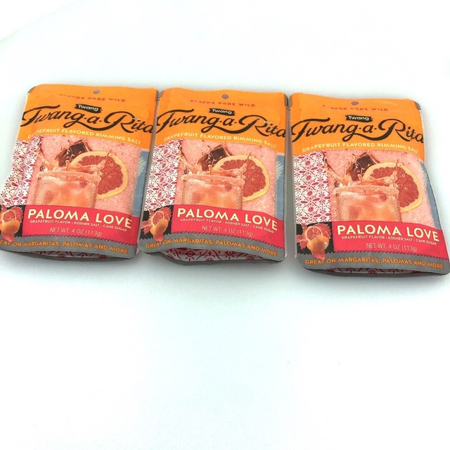 Twang-a-rita Paloma Love Grapefruit Flavored Cocktail Rimming Salt ...