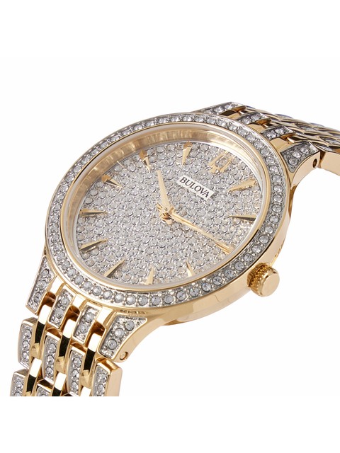 Bulova Phantom Crystal Pave Women's Watch - 98L263 for sale online | eBay
