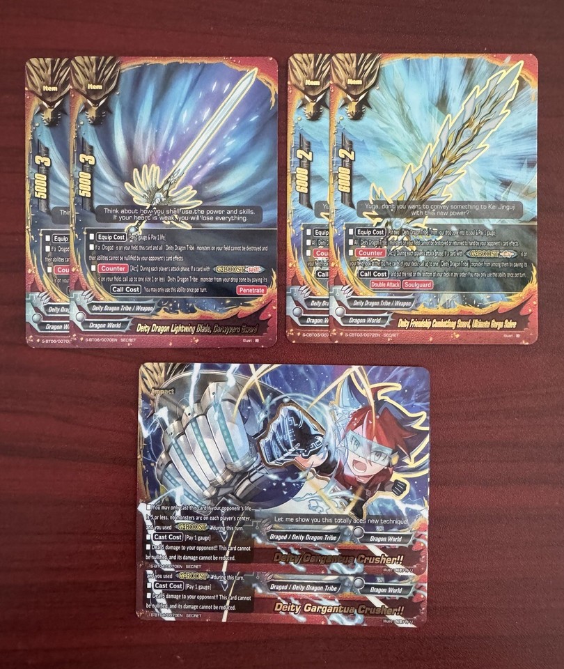 FUTURE CARD BUDDYFIGHT DRAGON WORLD DRAGOD DECK ULTIMATE GARGA (61 ...