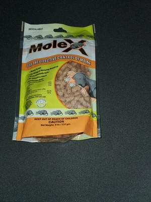 MoleX Pellets for the Effective Control of Moles - 8 ounce Bag | eBay