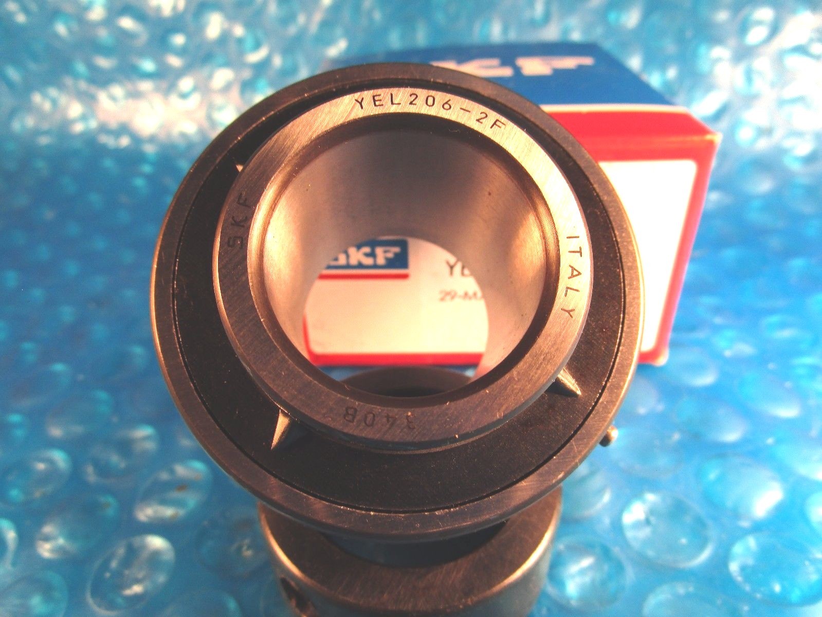 SKF YEL206-2F Ball Bearing Insert w Collar, 30mm x 62mm (GE30KRRB ...