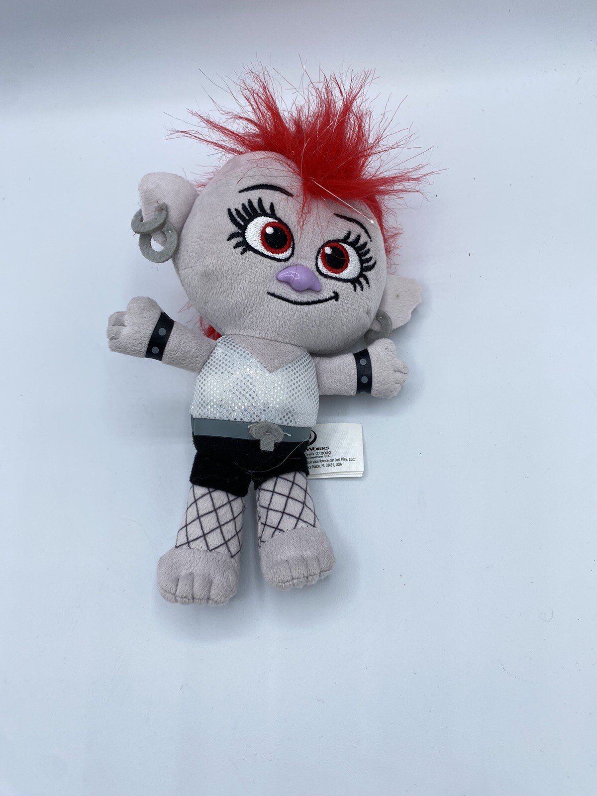 DreamWorks Trolls World Tour Barb 8" Plush punk rockstar animated movie ...