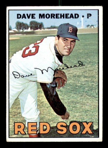 1967 Topps Baseball #297 Dave Morehead GD *e1 | eBay