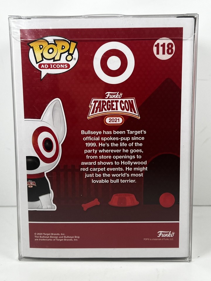 Funko Pop! Ad Icons Bullseye #118 Target Con 2021 Exclusive! | eBay