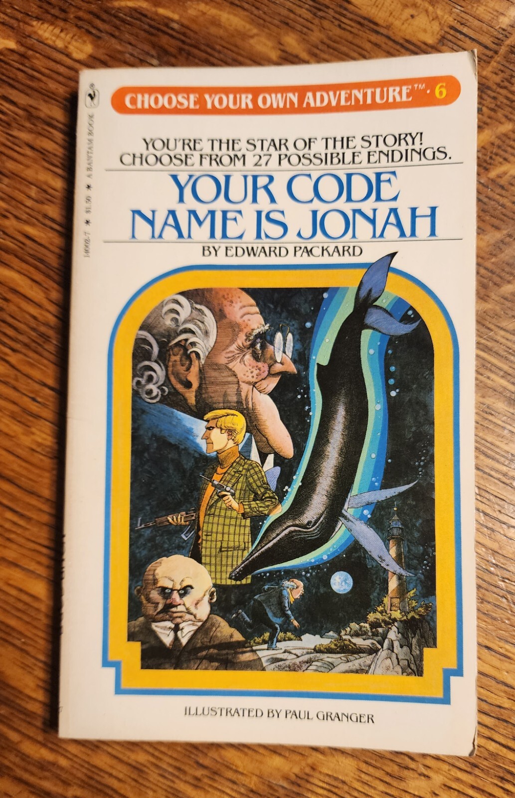 Your Code Name is Jonah Choose Your Own Adventure #6 by Edward Packard ...
