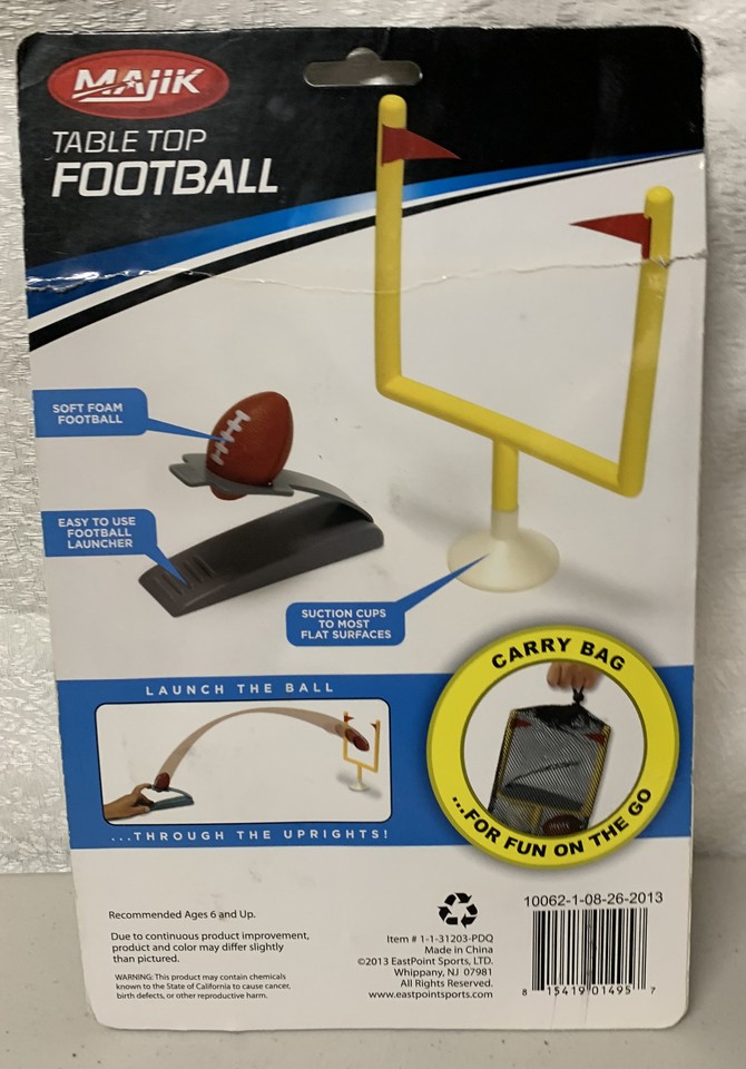 Majik Table Top Football With Carry Bag BN2 | eBay