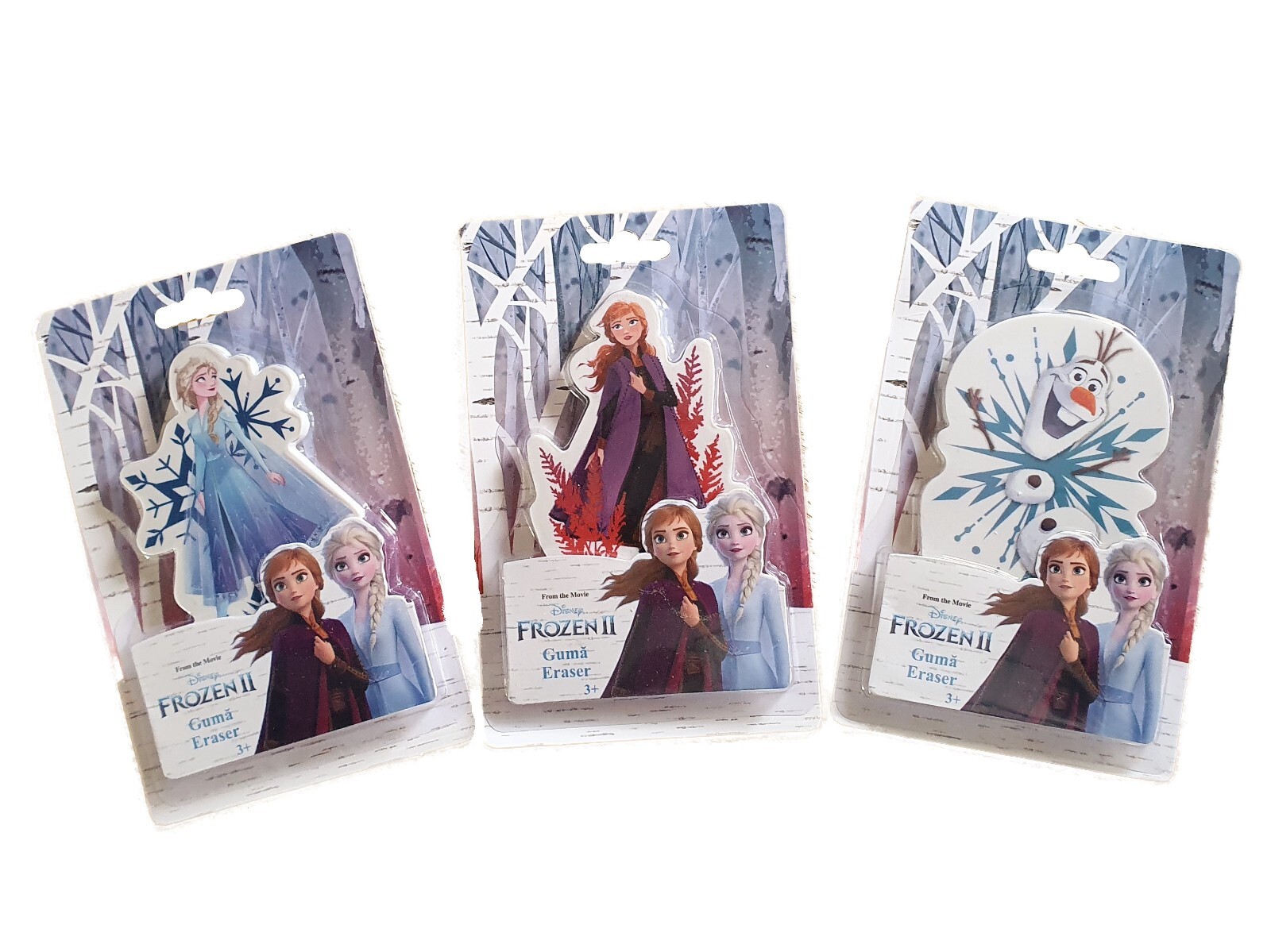 Frozen Large Eraser Elsa Ann Olaf Rubber Party Bag Fillers Anna Elsa ...
