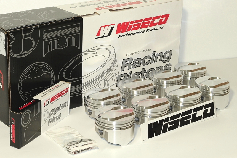 BBC 454 ROTATING ASSEMBLY SCAT CRANK & WISECO FORGED PISTONS 454+20cc-4 ...