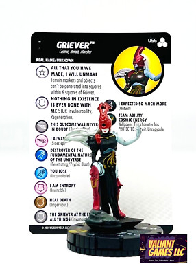 Marvel Heroclix Griever #056 w/ Card Fantastic Four Future Foundations ...