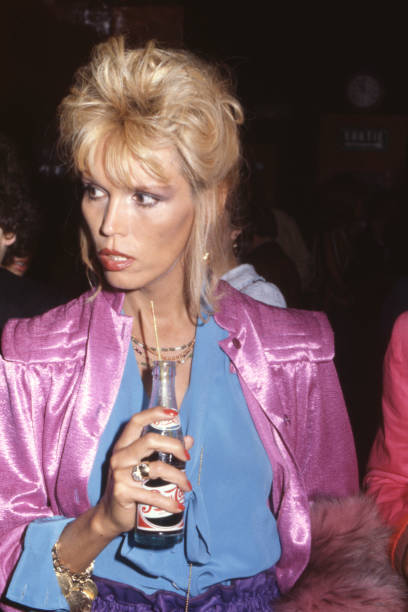 Singer Amanda Lear at a party circa 1970 Historic Old Photo | eBay ...