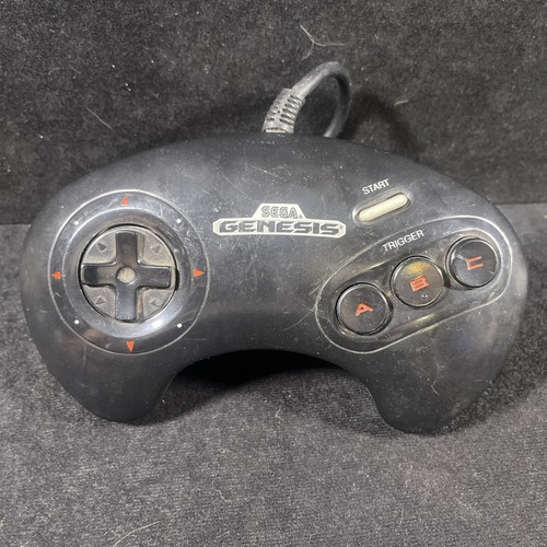 X1 Sega Genesis 3-Button Controller OEM Original Red (Model 1650 ...