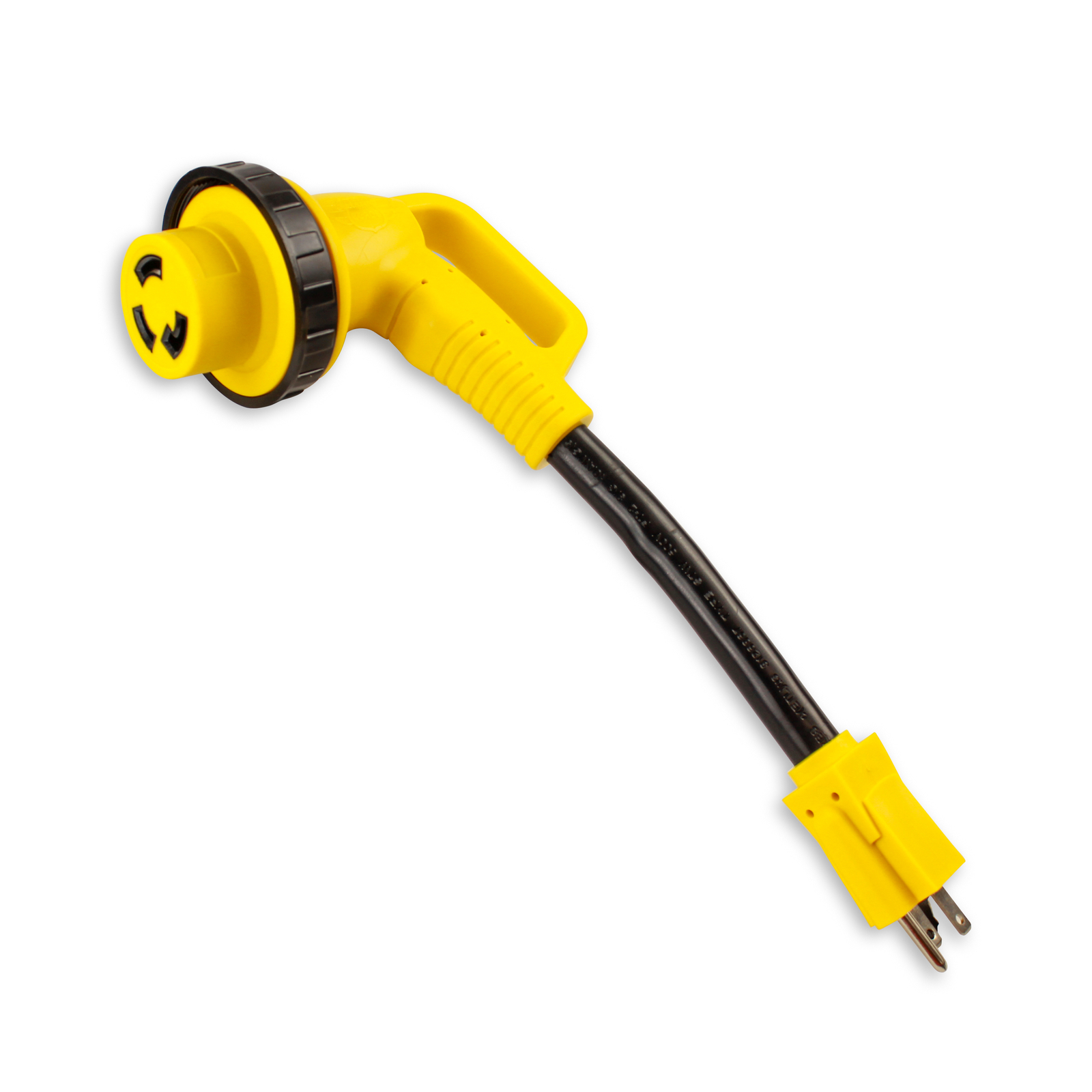 30 amp to 15 amp adapter RV Power Cord Detachable PLUG 90 Twist Lock ...