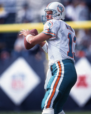 1996 Miami Dolphins DAN MARINO Glossy 8x10 Photo NFL Football Print ...