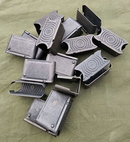 8 Original WW2 M1 Garand 8 rd Enbloc clips marked NW Northwest Metal ...
