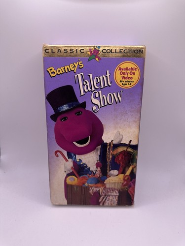Barneys Talent Show VHS Tape 1996 Barney Home Video Classic Collection ...