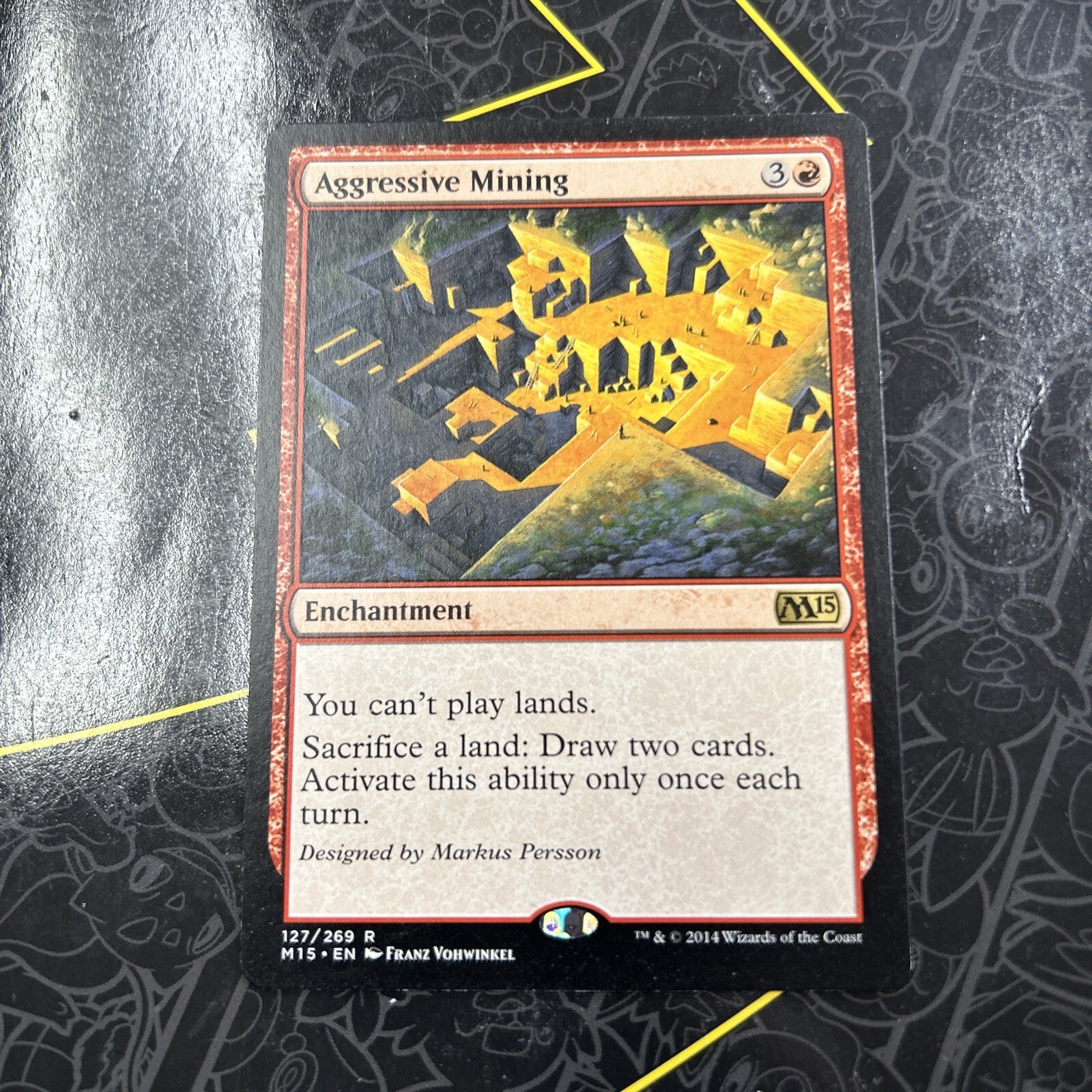 MTG Aggressive Mining Magic 2015 127/269 Regular Rare for sale online ...