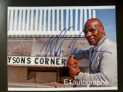 Mike Tyson signed 8x10 Photo - Rare Exact Proof. Boxing Champ | eBay
