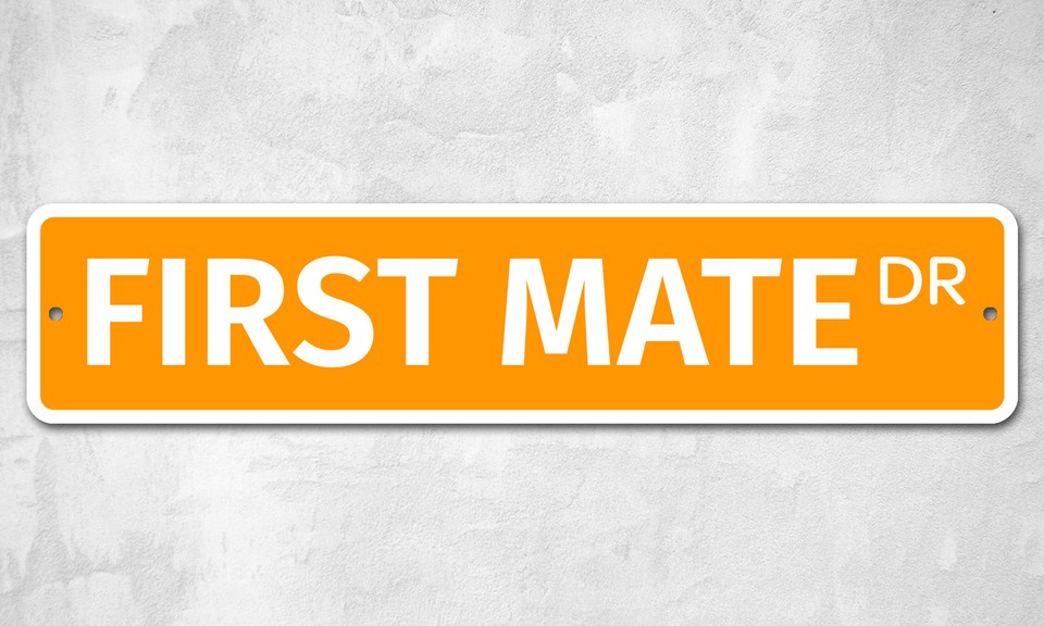 5983 SS Fine Mate 4" x 18" Novelty Street Sign Aluminum | eBay