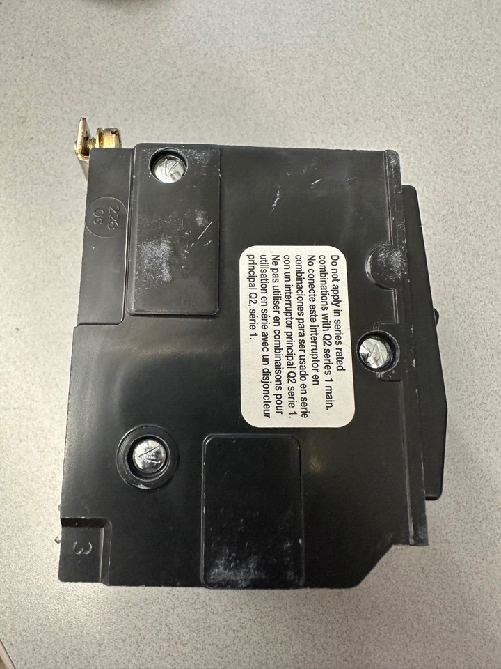 Square D DP-4075 Black 30 Amp 240V 3 Pole 10 KVA HOM Standard Circuit ...