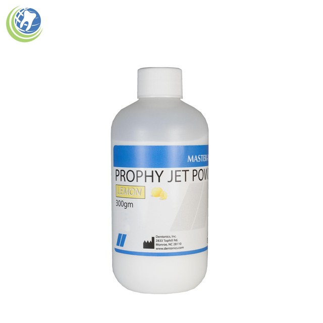 NEW PROPHY JET PROPHYLAXIS POWDER 300g BOTTLE LEMON DENTAL CLEANING ...