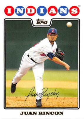 2008 Topps Update Gold Foil #UH156 Juan Rincon Indians | eBay