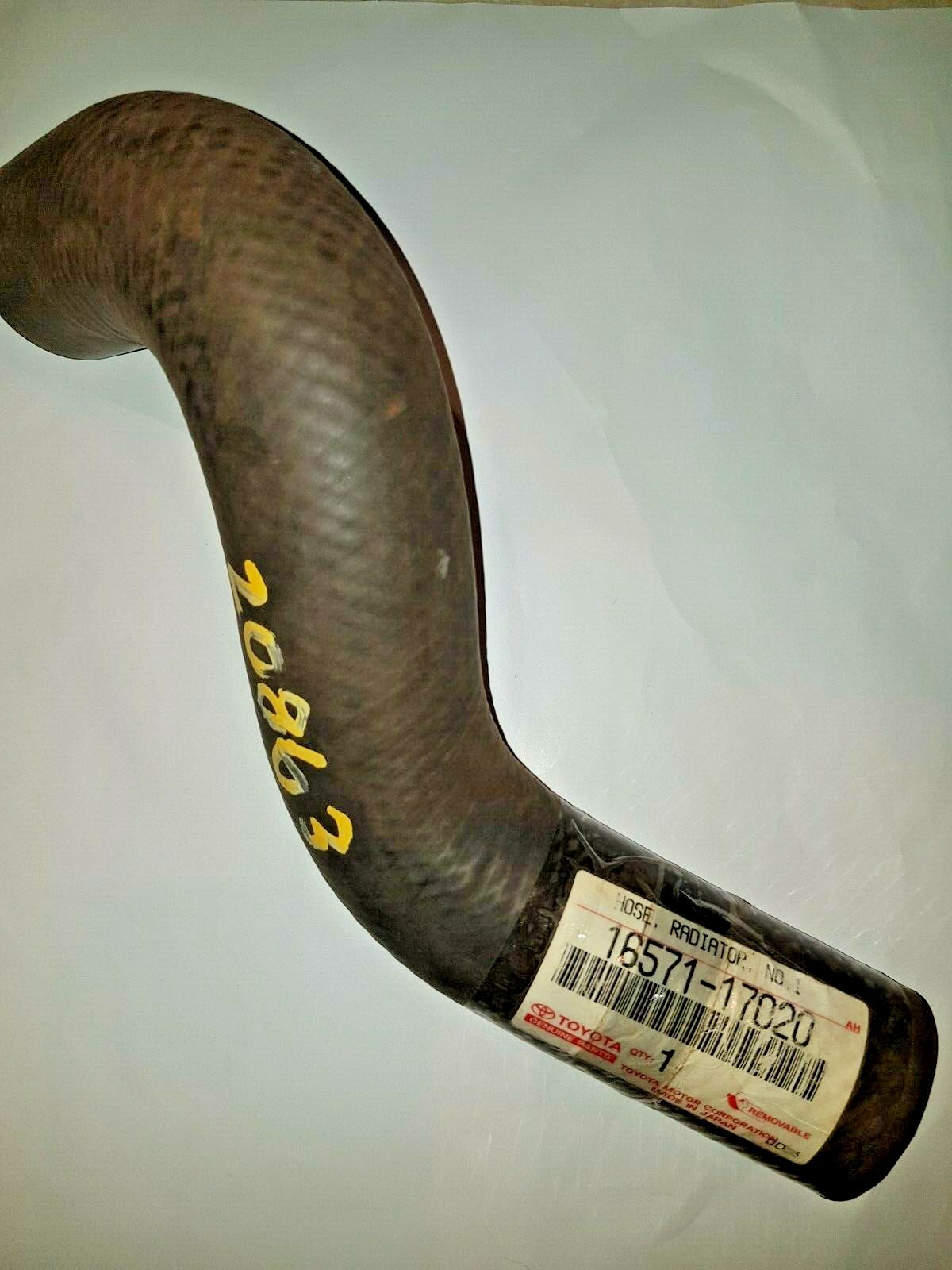 Toyota HOSE 1657117020 Genuine , RADIATOR, INLET 16571-17020 NEW OEM ...