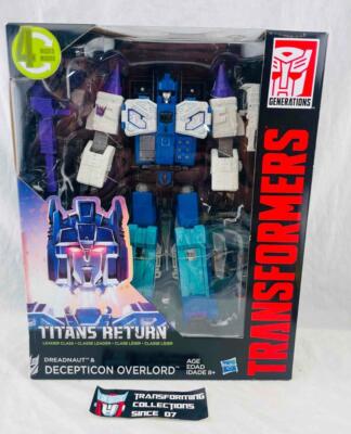 Transformers Titans Return Leader Class Overlord MISB | eBay