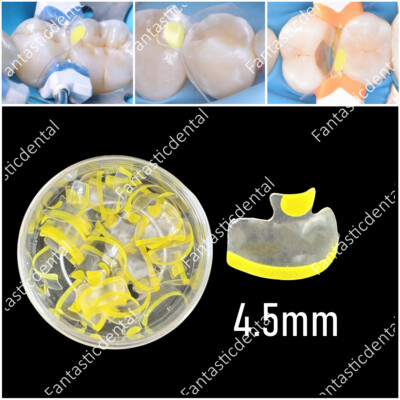 Dental Posterior Clear Matrix Transparent 4.5mm ClassII Restore Fits ...